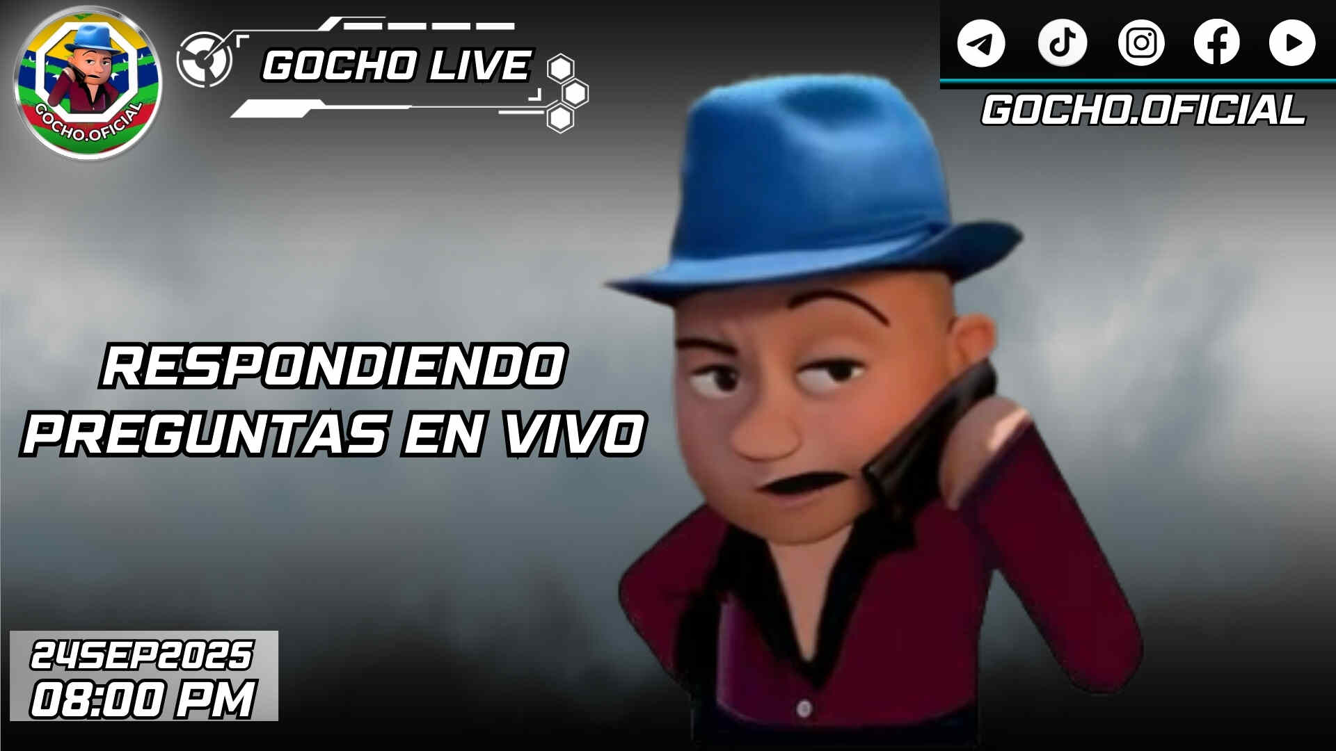 CONVERSANDO CON EL GOCHO | 24SEP2025 | [GOCHO.OFICIAL] - El Gocho Oficial
